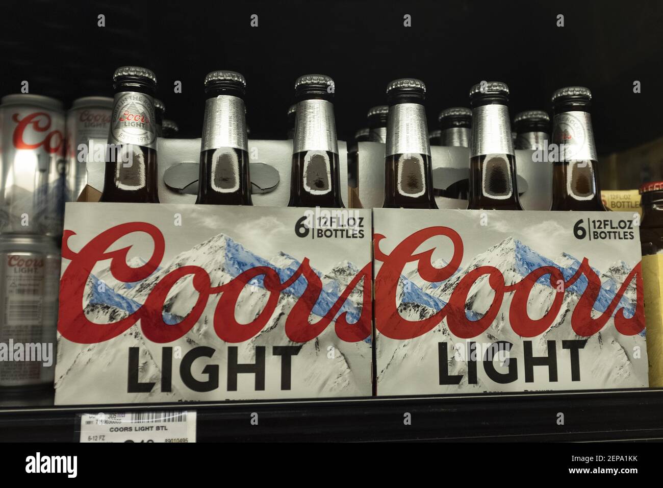 coors light volume