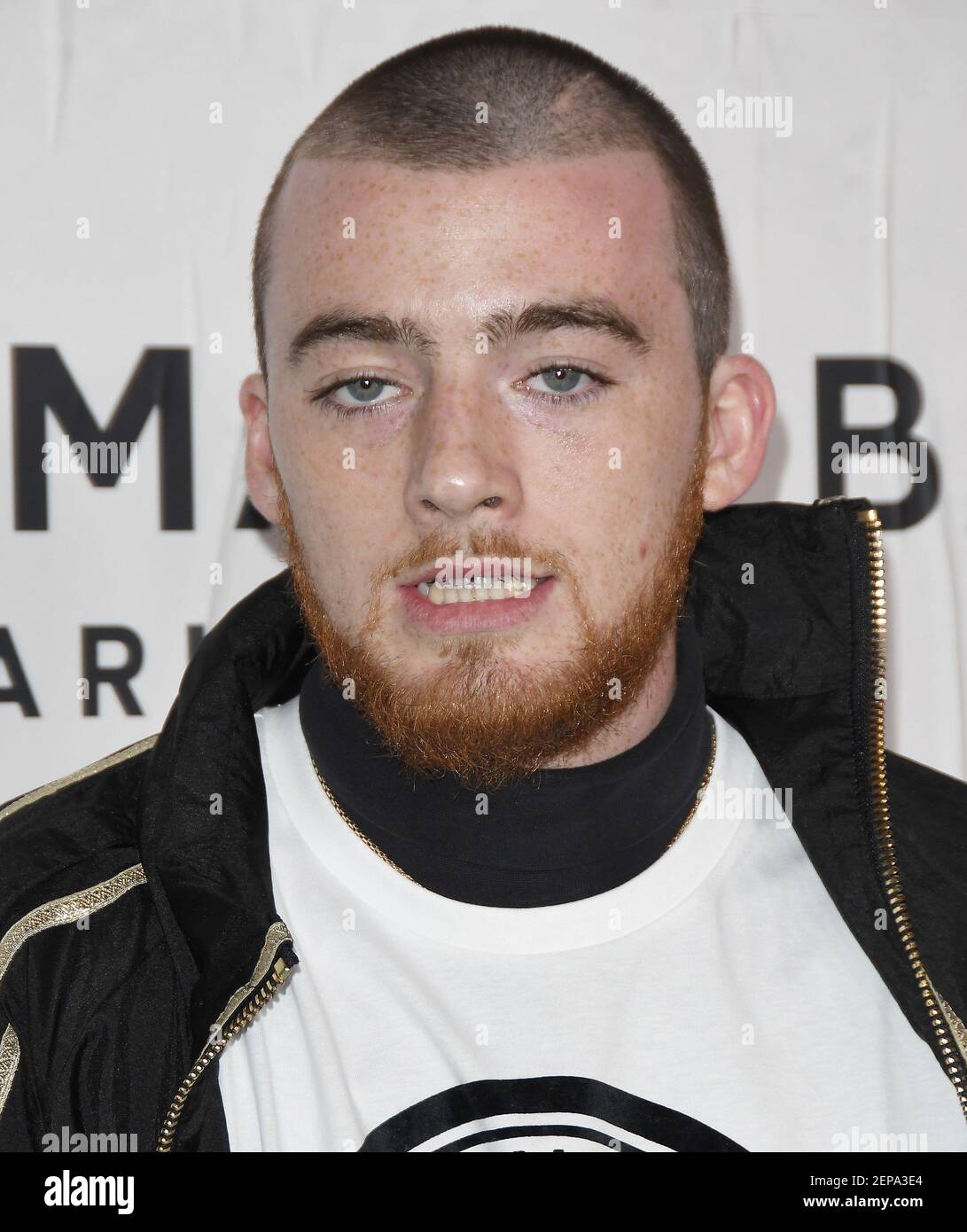 Angus Cloud arrives at the PUMA x Balmain Launch Event held at Milk ...