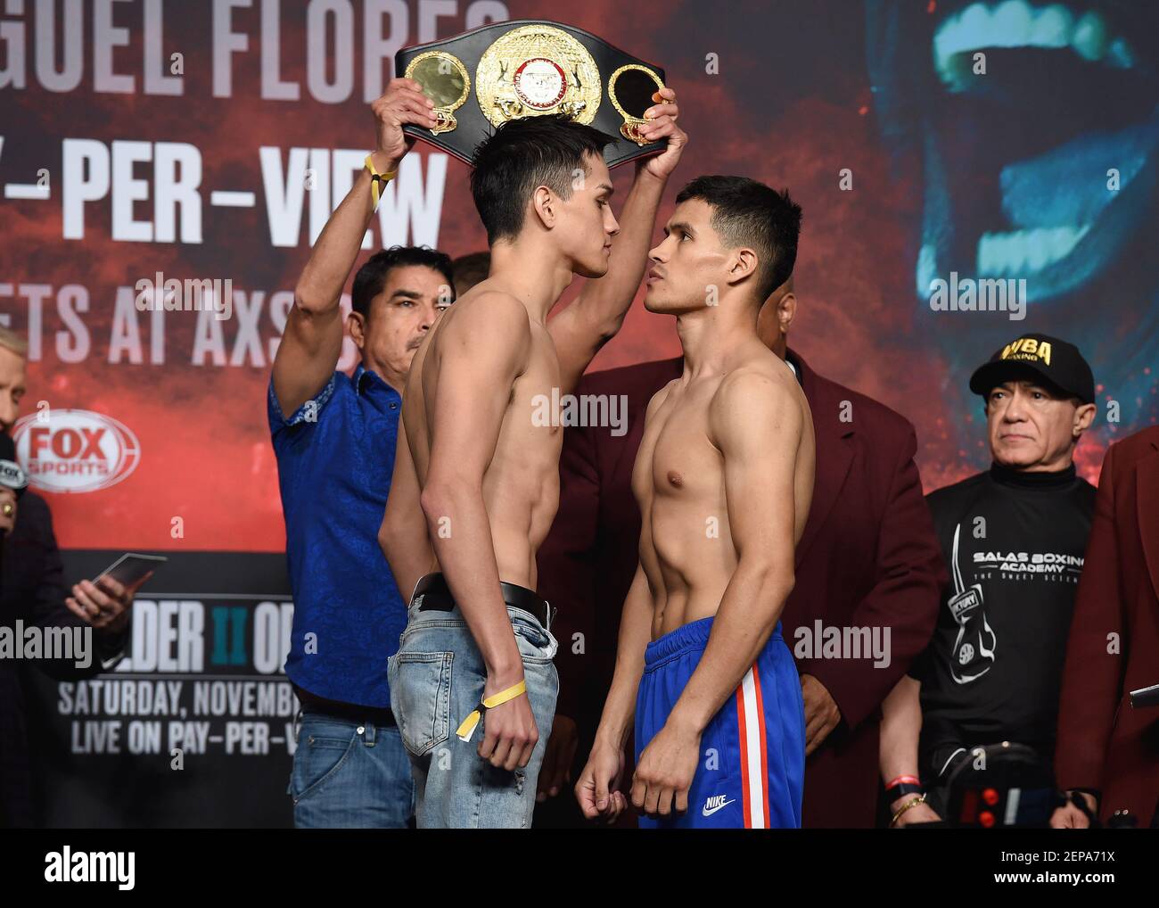 LAS VEGAS - NOVEMBER 22: Brandon Figueroa and Julio Ceja attend the ...