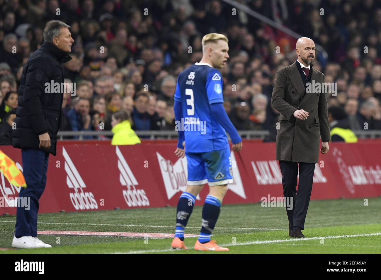 AMSTERDAM, 23-11-2019 Stadium JohanCruyff Arena. Dutch Eredivisie ...