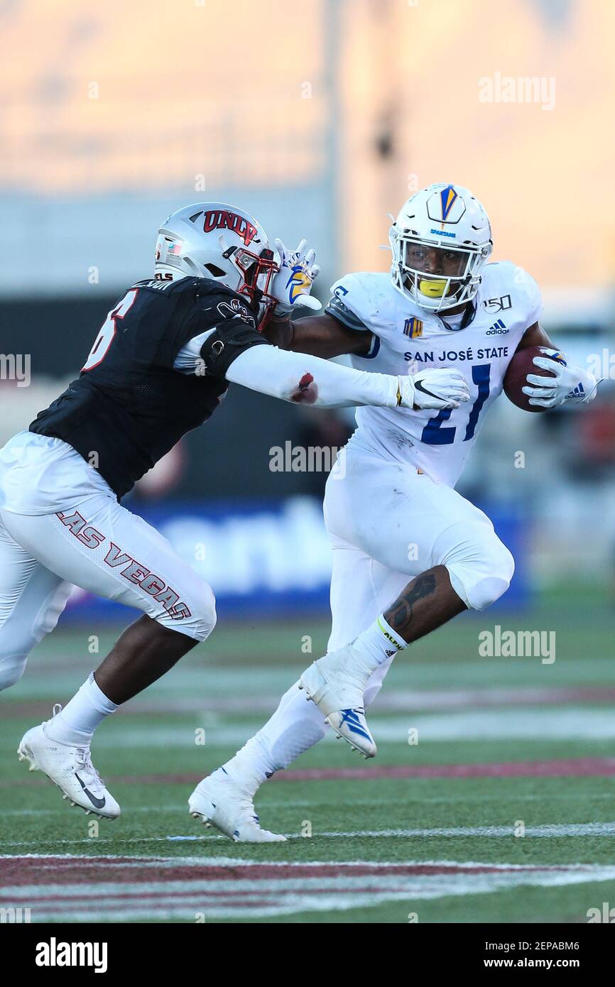 November 23, 2019: San Jose State Spartans running back DeJon Packer ...