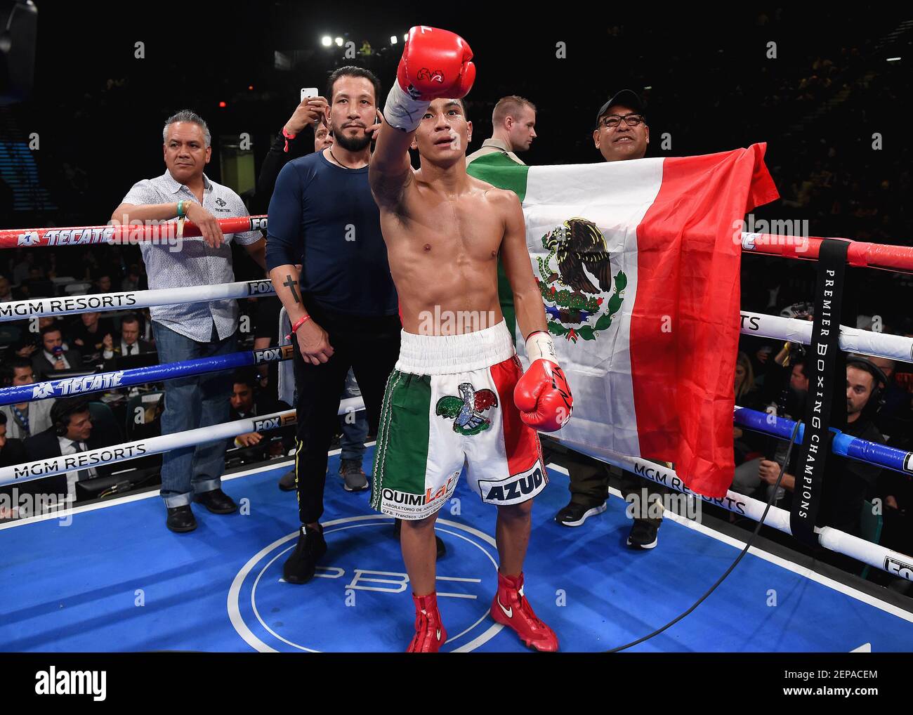 LAS VEGAS - NOVEMBER 23: Eduardo Ramirez on the FOX Sports PBC Pay-Per ...