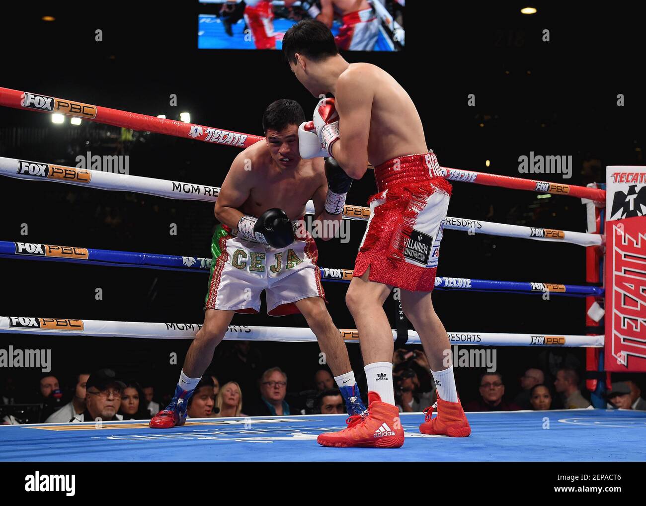 LAS VEGAS - NOVEMBER 23: Brandon Figueroa v Julio Ceja on the FOX ...