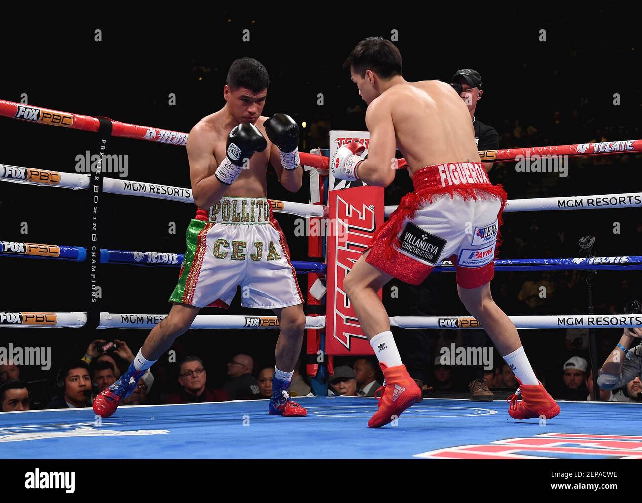 LAS VEGAS - NOVEMBER 23: Brandon Figueroa v Julio Ceja on the FOX ...