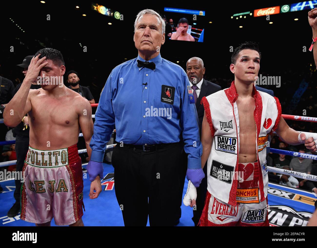 LAS VEGAS - NOVEMBER 23: Brandon Figueroa v Julio Ceja on the FOX ...