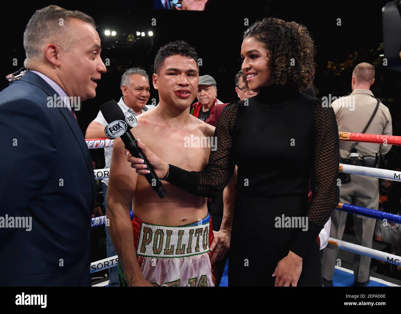 LAS VEGAS - NOVEMBER 23: Julio Ceja and Jordan Plant on the FOX Sports ...
