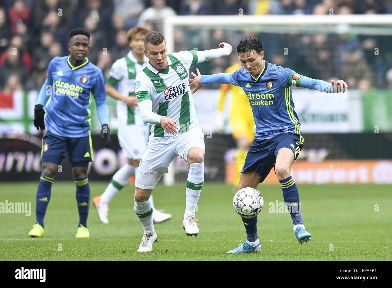 GRONINGEN , 24-11-2019 Euroborg stadium, Dutch Eredivisie Football ...