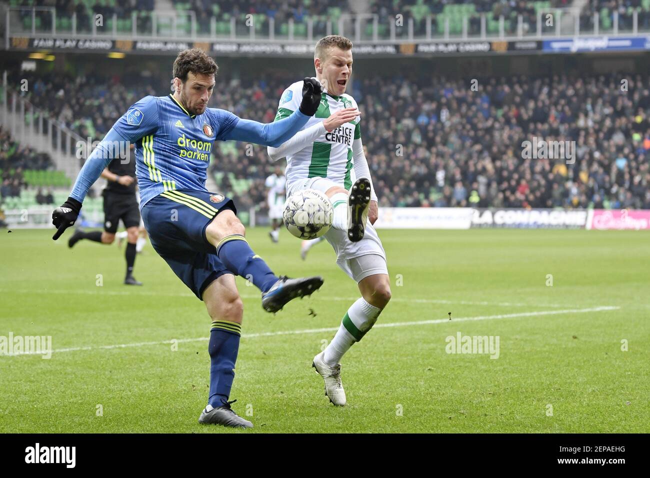 GRONINGEN , 24-11-2019 Euroborg stadium, Dutch Eredivisie Football ...
