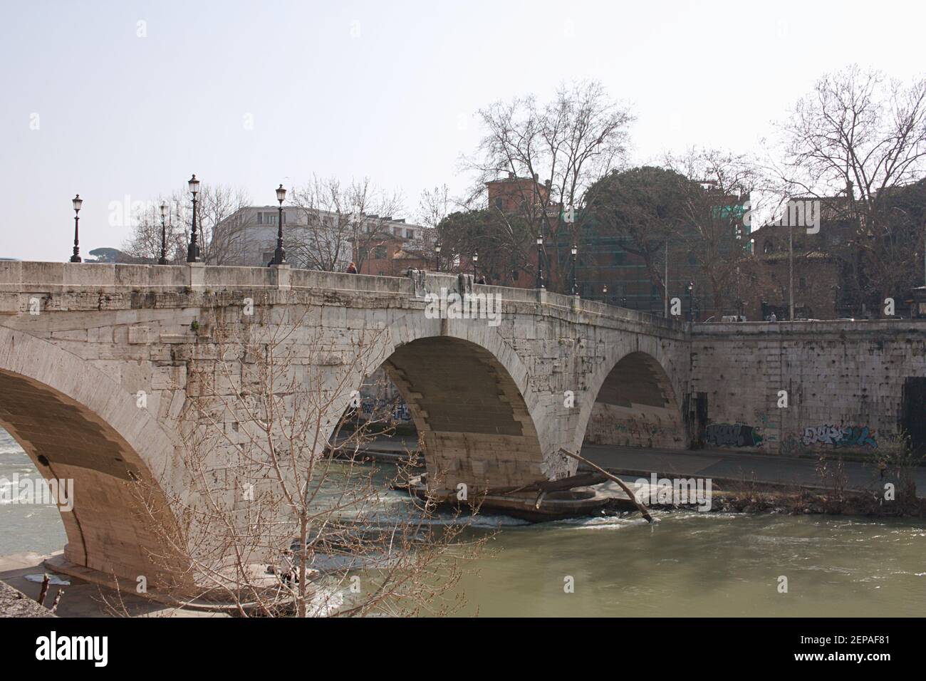 Ponte Cestio, Rome Stock Photo - Alamy