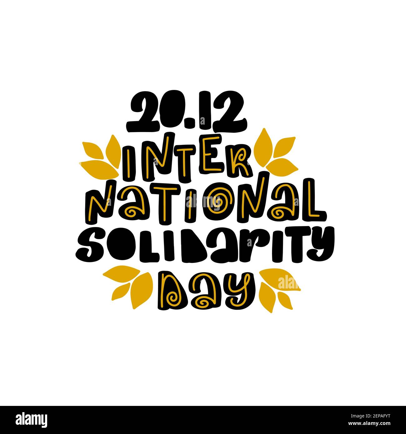 Solidarity celebration Cut Out Stock Images & Pictures - Alamy