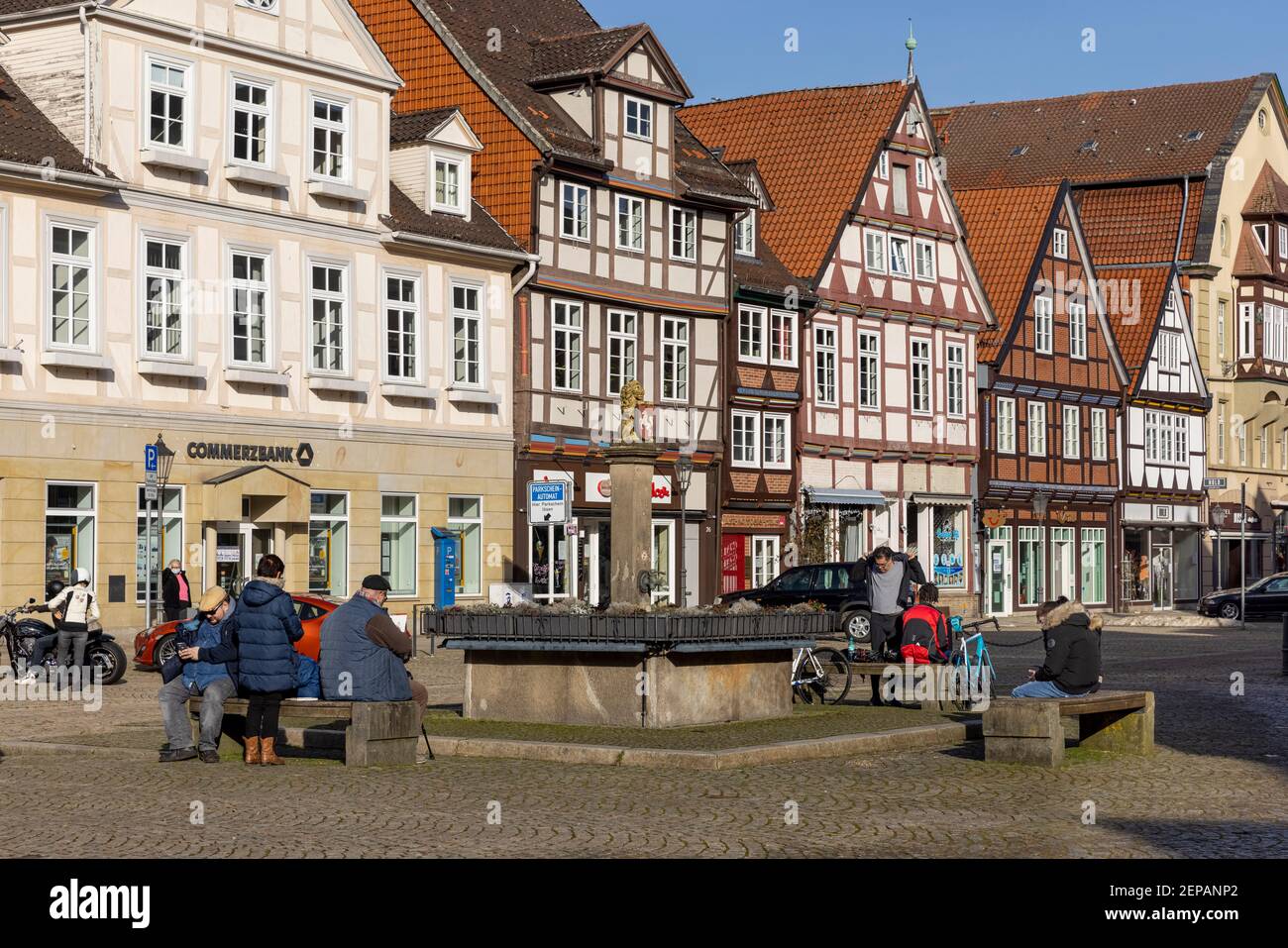 Lower Saxonian city Celle has a historical old town and is a famous ...