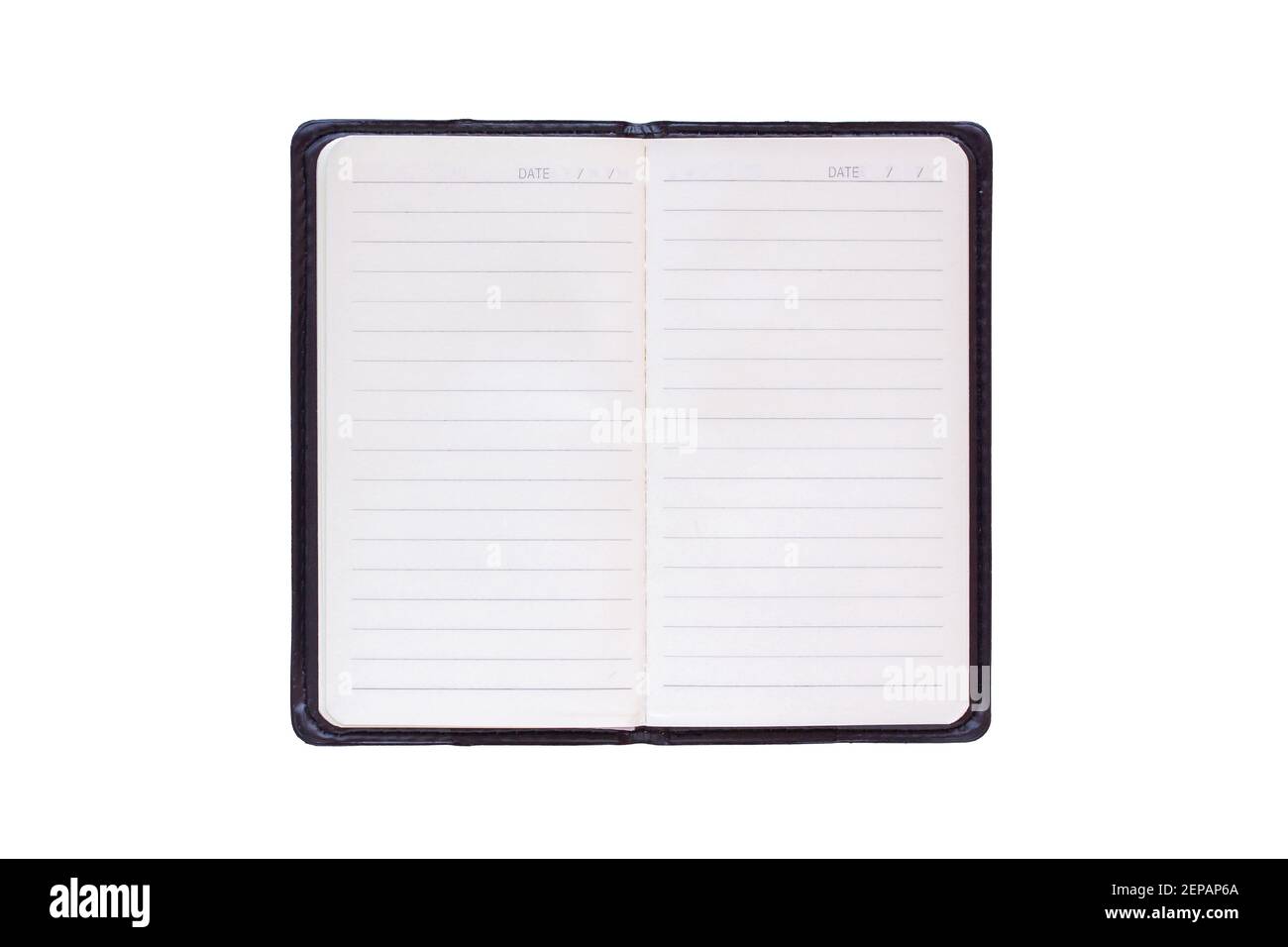 Blank notebooks isolated on a white background Stock Photo - Alamy