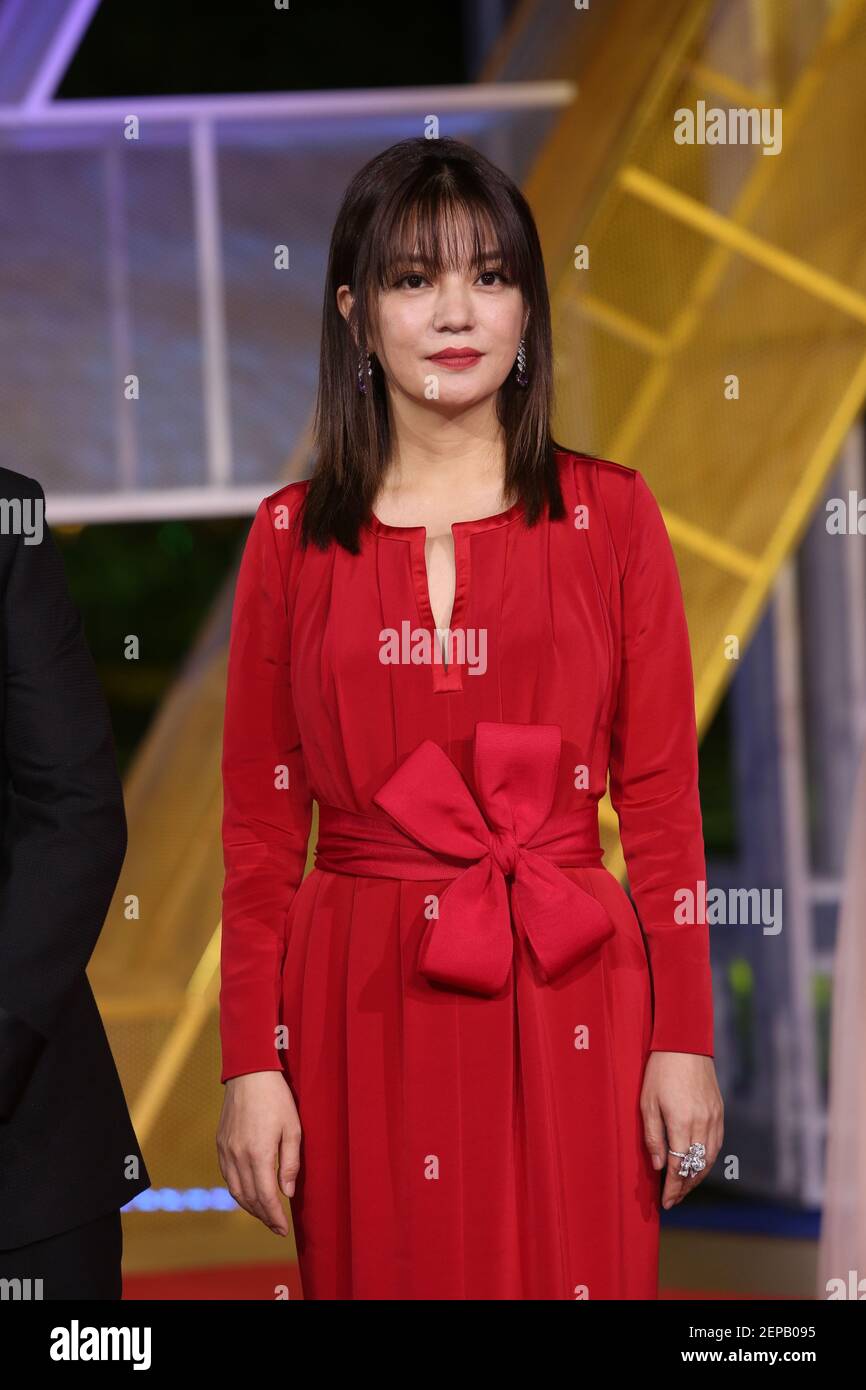 Chinese actress Zhao Wei attends the closing ceremony of the 32nd ...