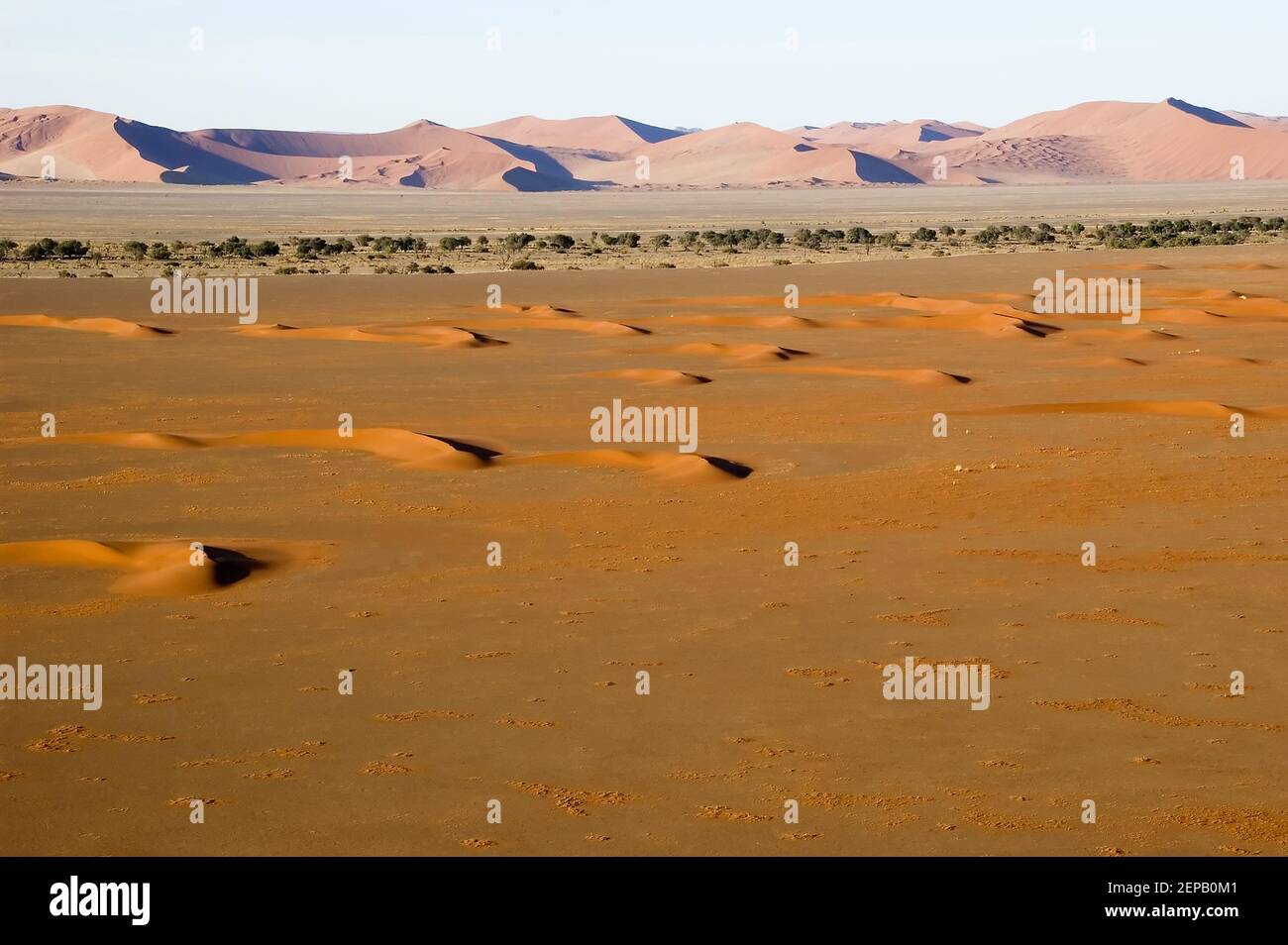 Namib border from the air Stock Photo - Alamy