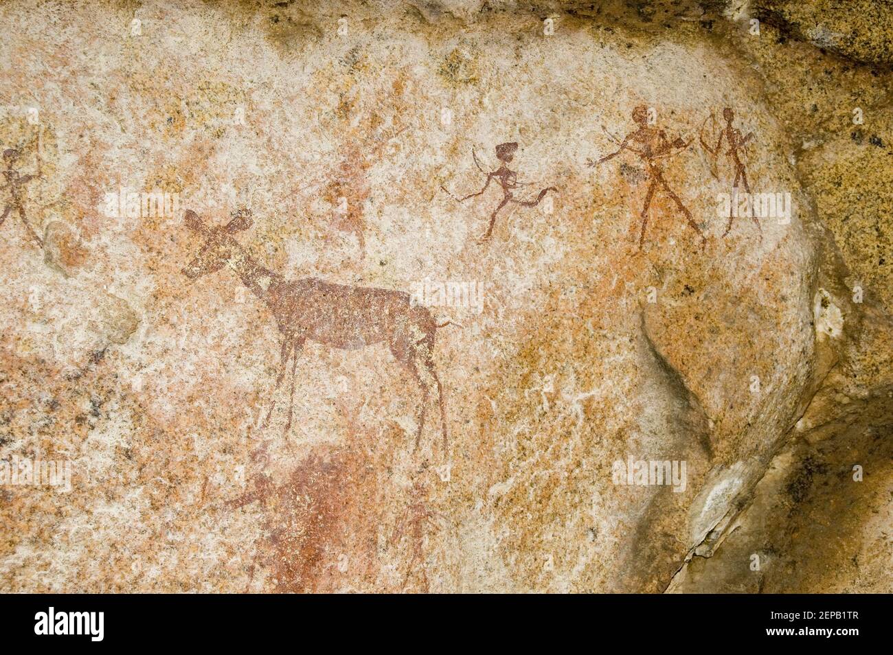 Cave paintings hunting hi-res stock photography and images - Alamy