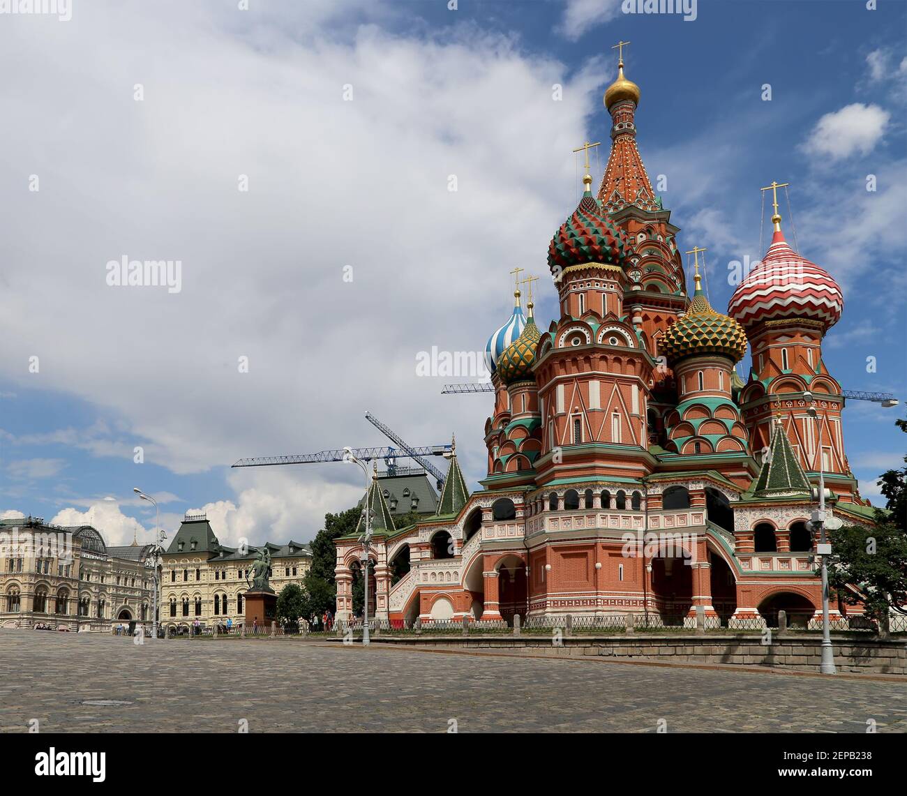 Moscow, Russia, Red Square, Cathedral of Intercession of Most Holy ...