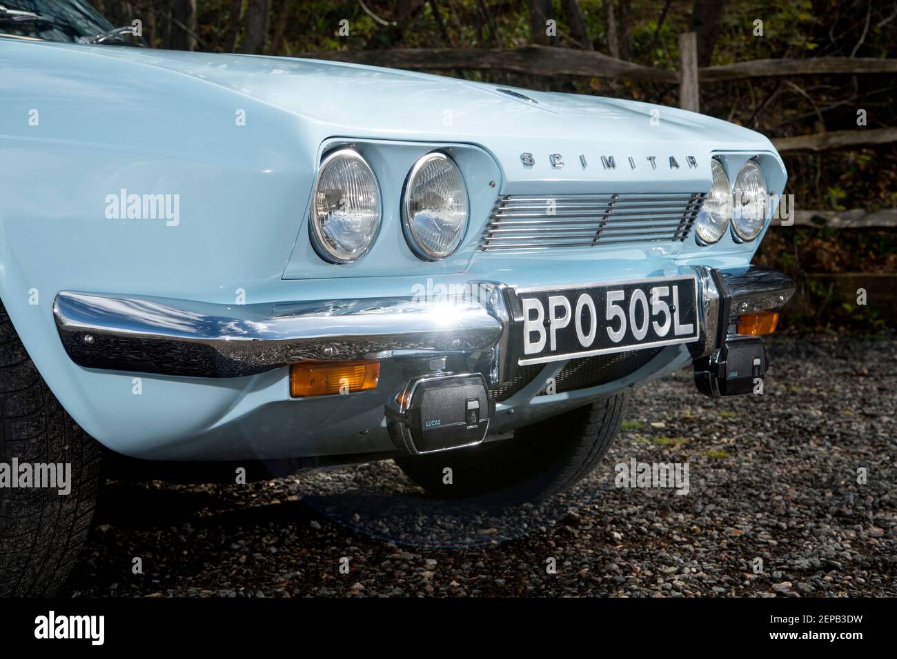 1973 Scimitar GTE classic British sports car Stock Photo - Alamy