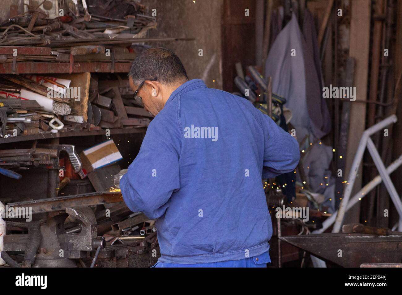 Trained worker hi-res stock photography and images - Alamy