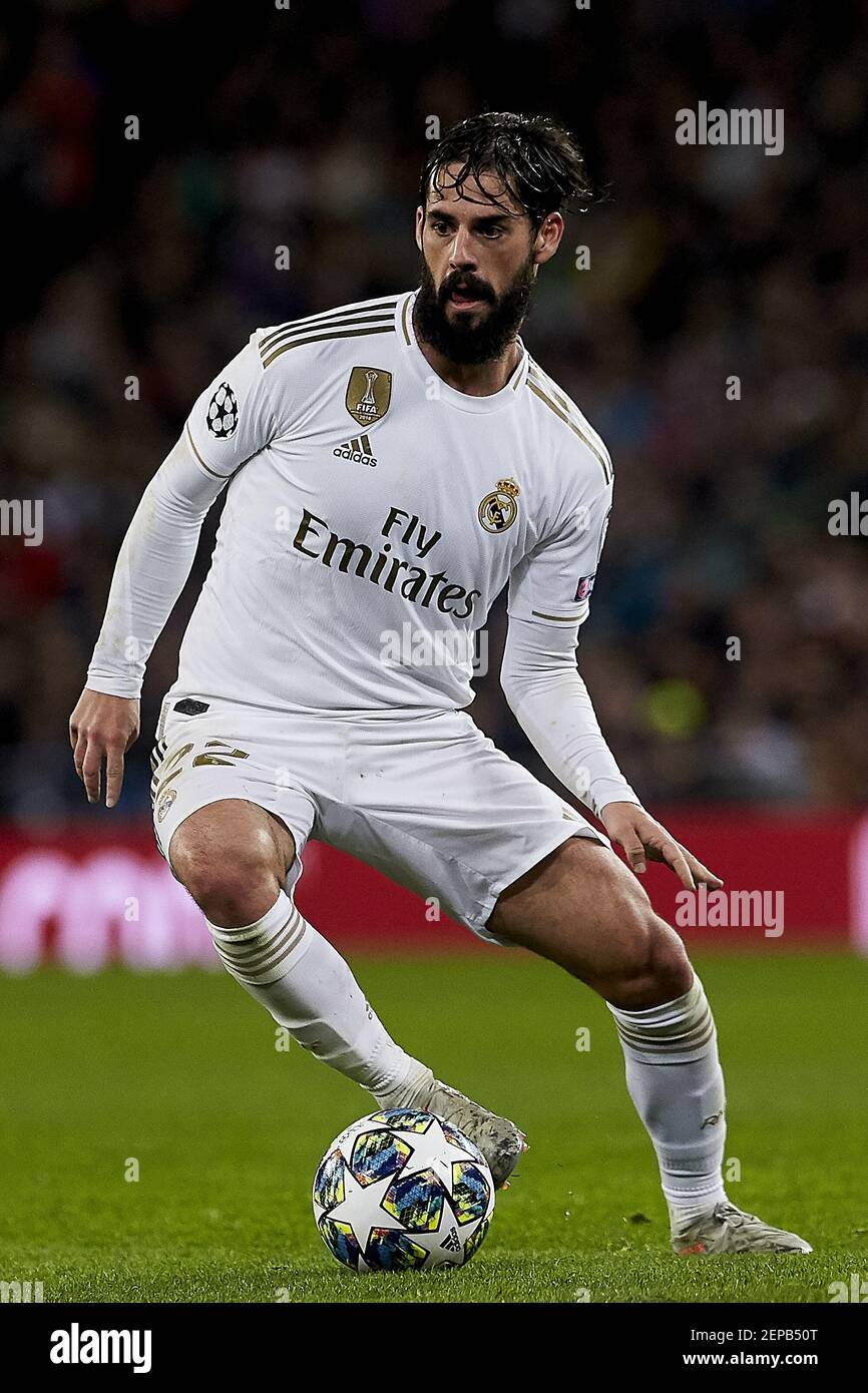 Isco Alarcon of Real Madrid during the match Real Madrid CF v Paris ...