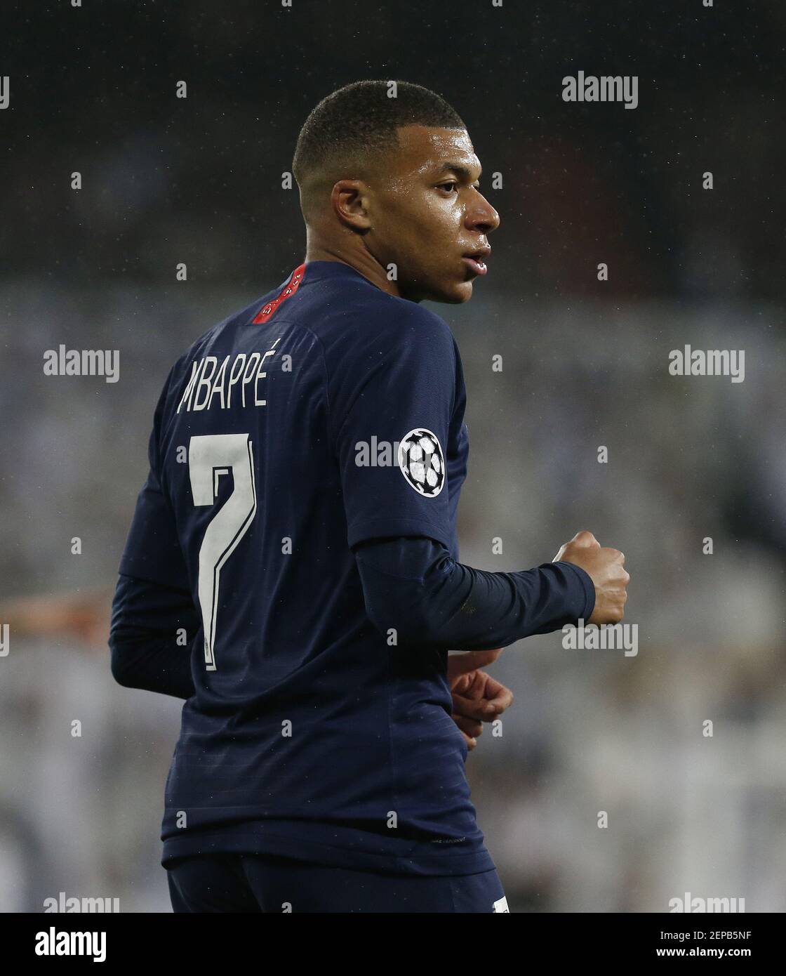 Kylian Mbappe of PSG during UEFA Champions League match, groups between ...