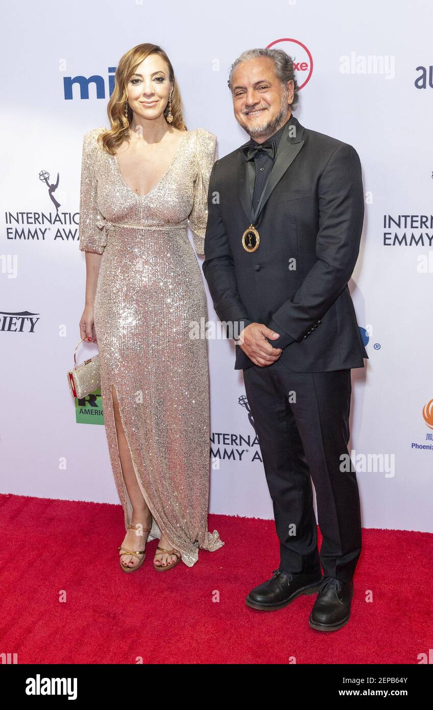 Mariana Perez, Breno Silvera of Um Contra Todos by Fox attend 47th ...