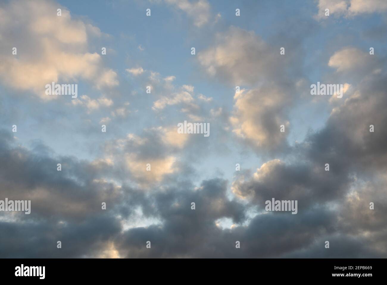 Morning sky clouds texture background hi-res stock photography and ...