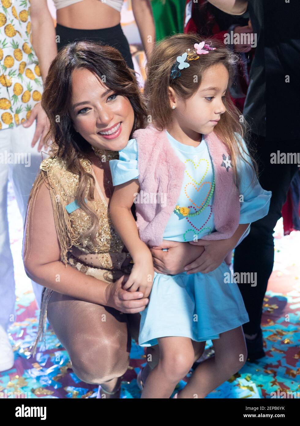 MIAMI, FL - NOVEMBER 27: Adamari Lopez and Alaia are seen during the ...