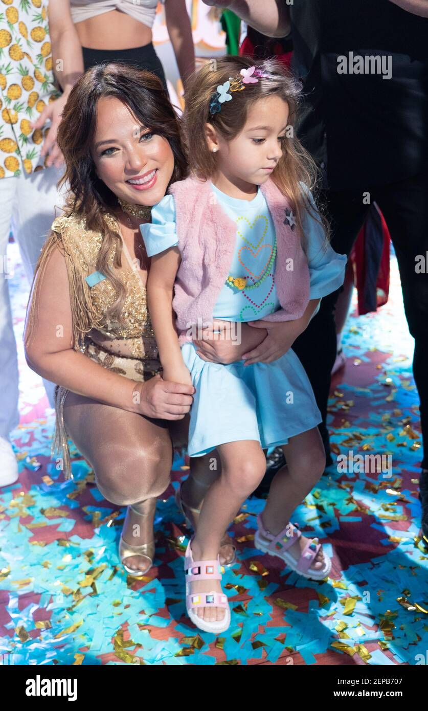 MIAMI, FL - NOVEMBER 27: Adamari Lopez and Alaia are seen during the ...