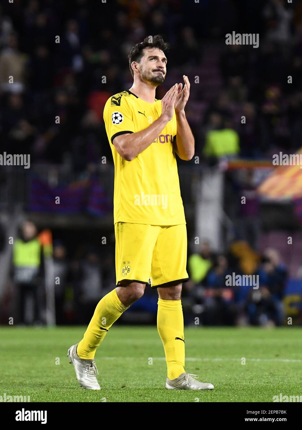 Mats Hummels of Borussia Dortmund during the match FC Barcelona v ...