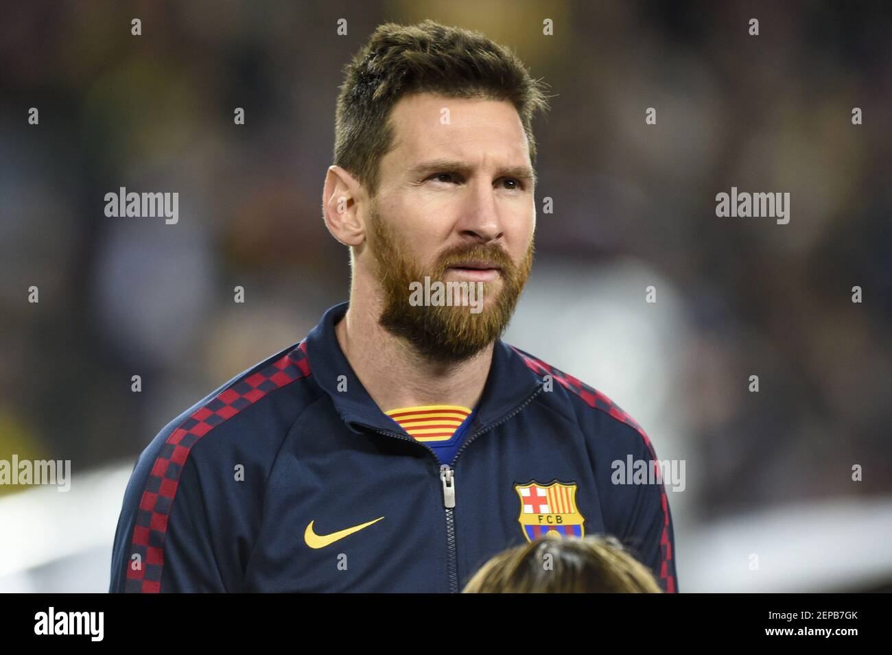 Lionel Messi of Barcelona during the UEFA Champions League Group F ...