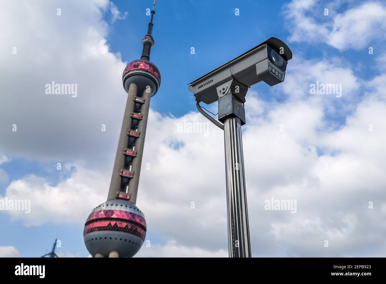 Many monitors produced by Hikvision, a Chinese manufacturer and the ...