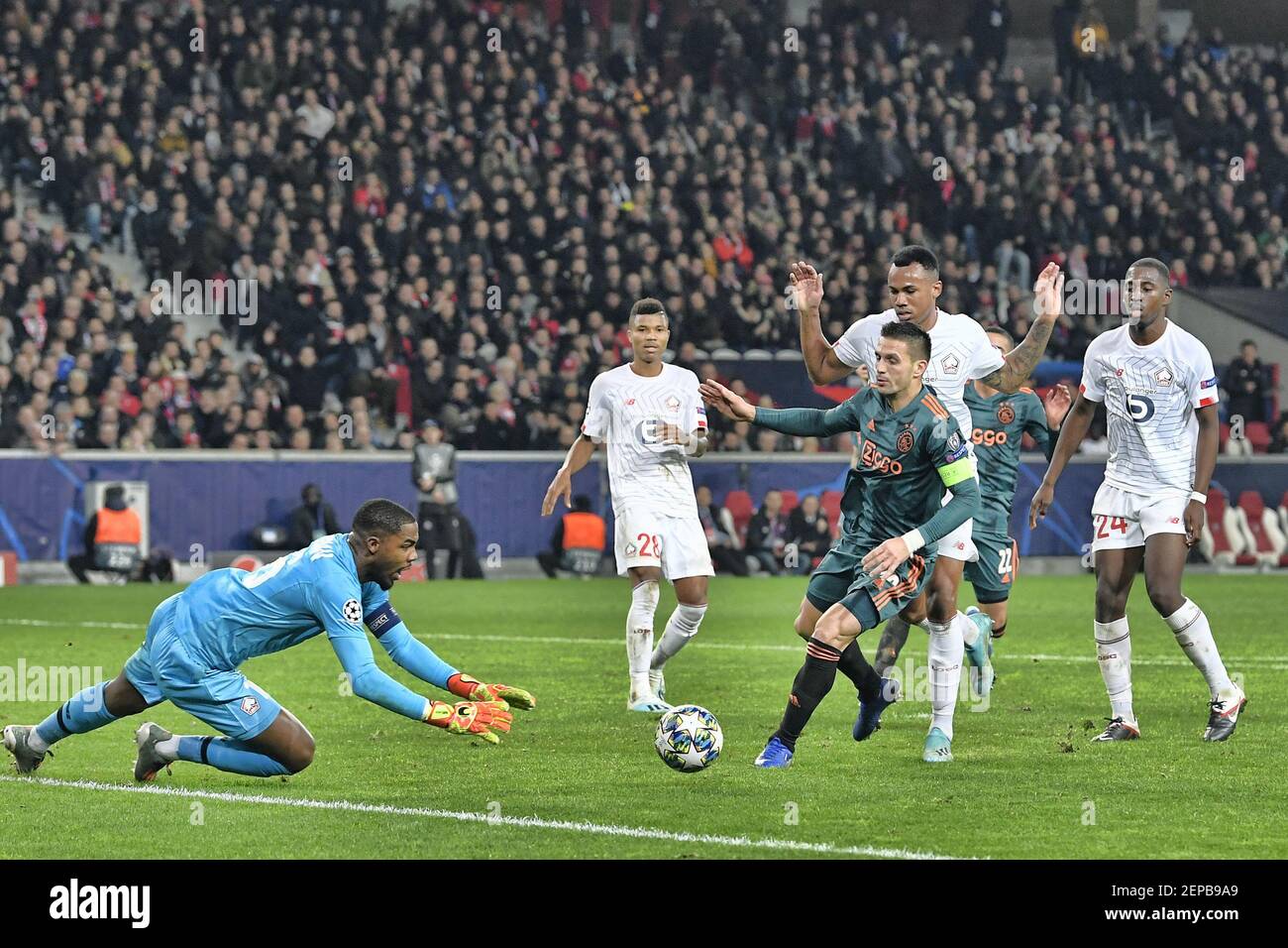 LILLE, 27-11-2019 , Stade Pierre-Mauroy , Champions League Football ...
