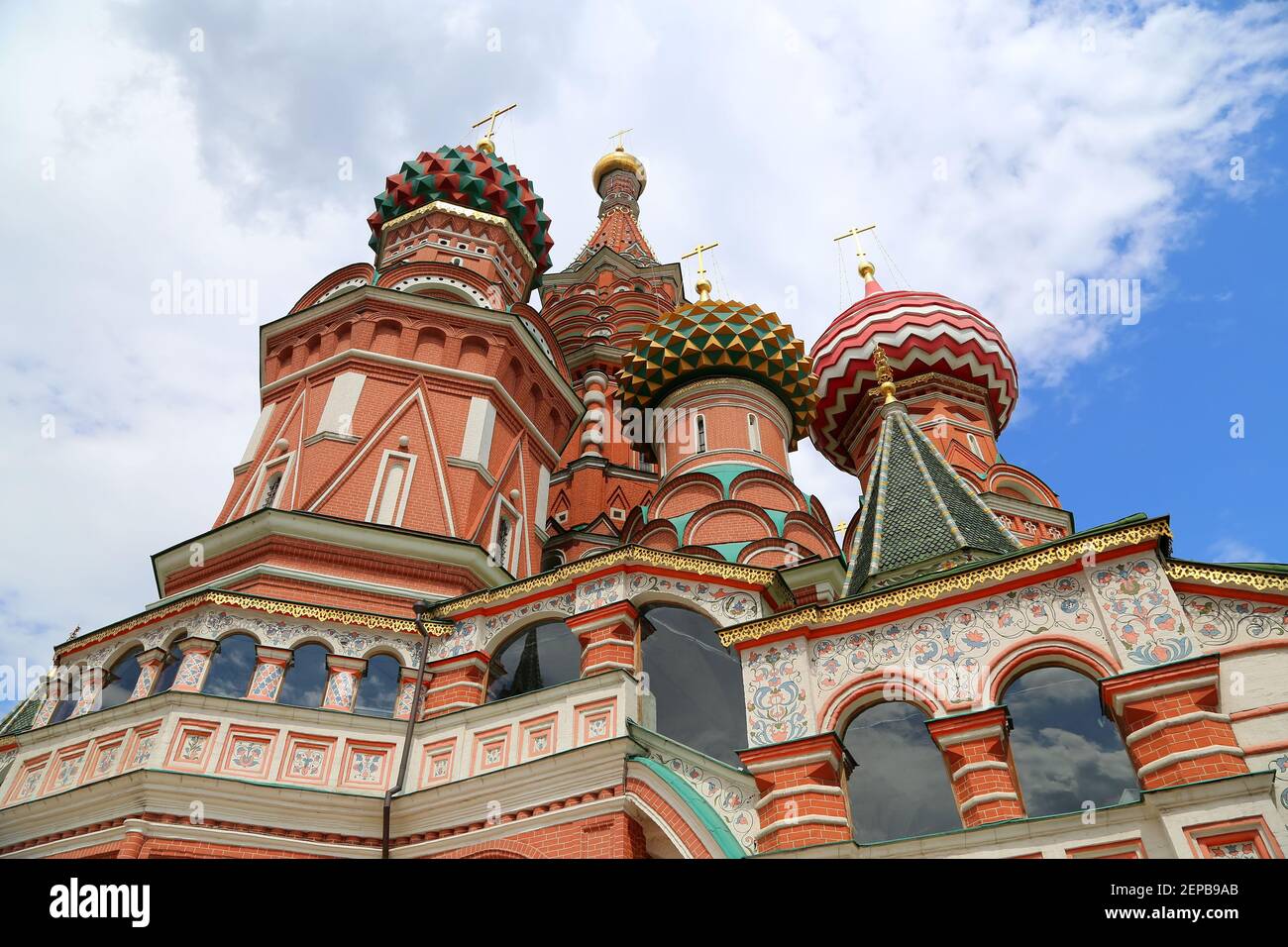 Moscow, Russia, Red Square, Cathedral of Intercession of Most Holy ...
