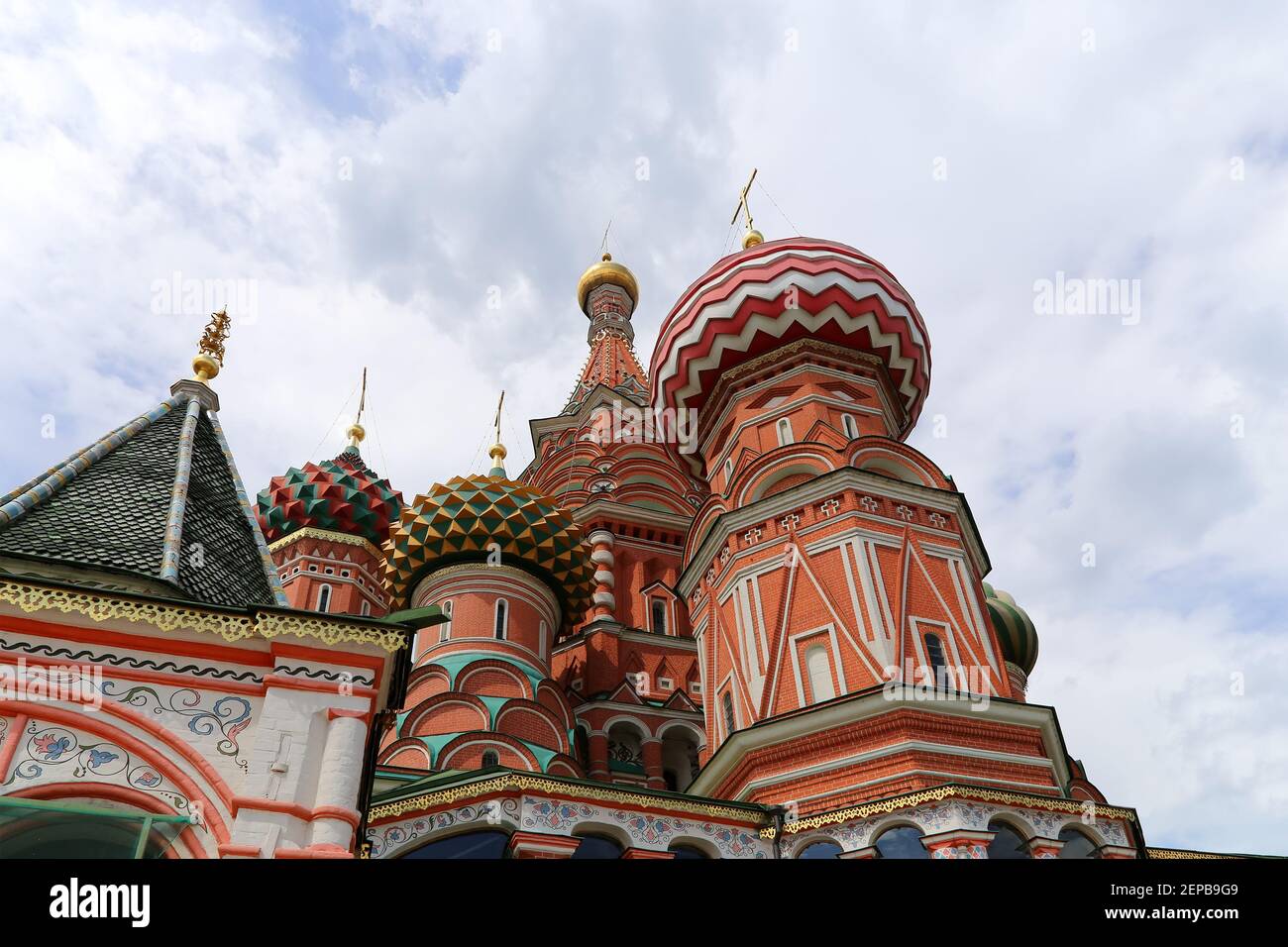 Moscow, Russia, Red Square, Cathedral of Intercession of Most Holy ...