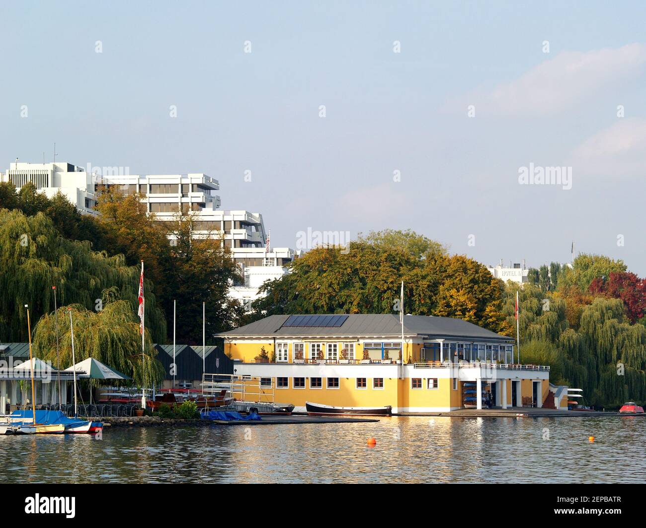 Boat Hire at Alster Lake, Hamburg,Germany Stock Photo - Alamy