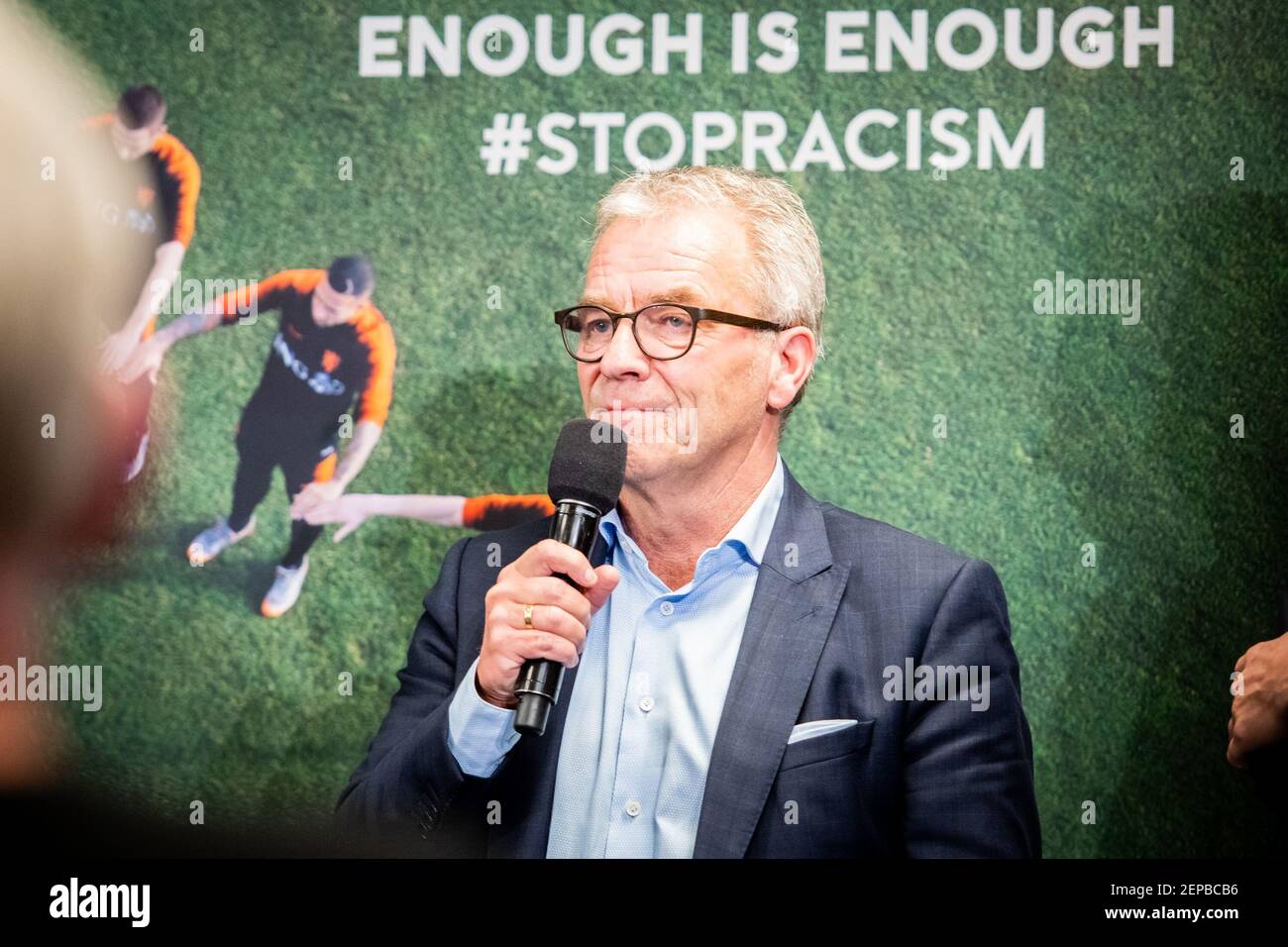 ZEIST, 28-11-2019, Press conference about racism during and around ...