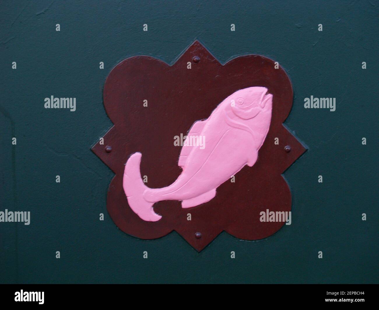 Fish emblem hi-res stock photography and images - Alamy