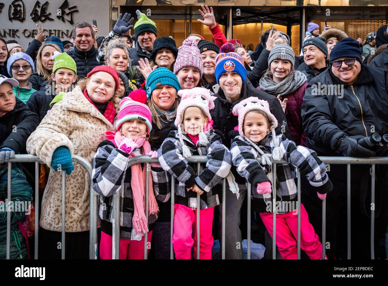 Thousands of spectators lined the streets celebrating the Macy's ...