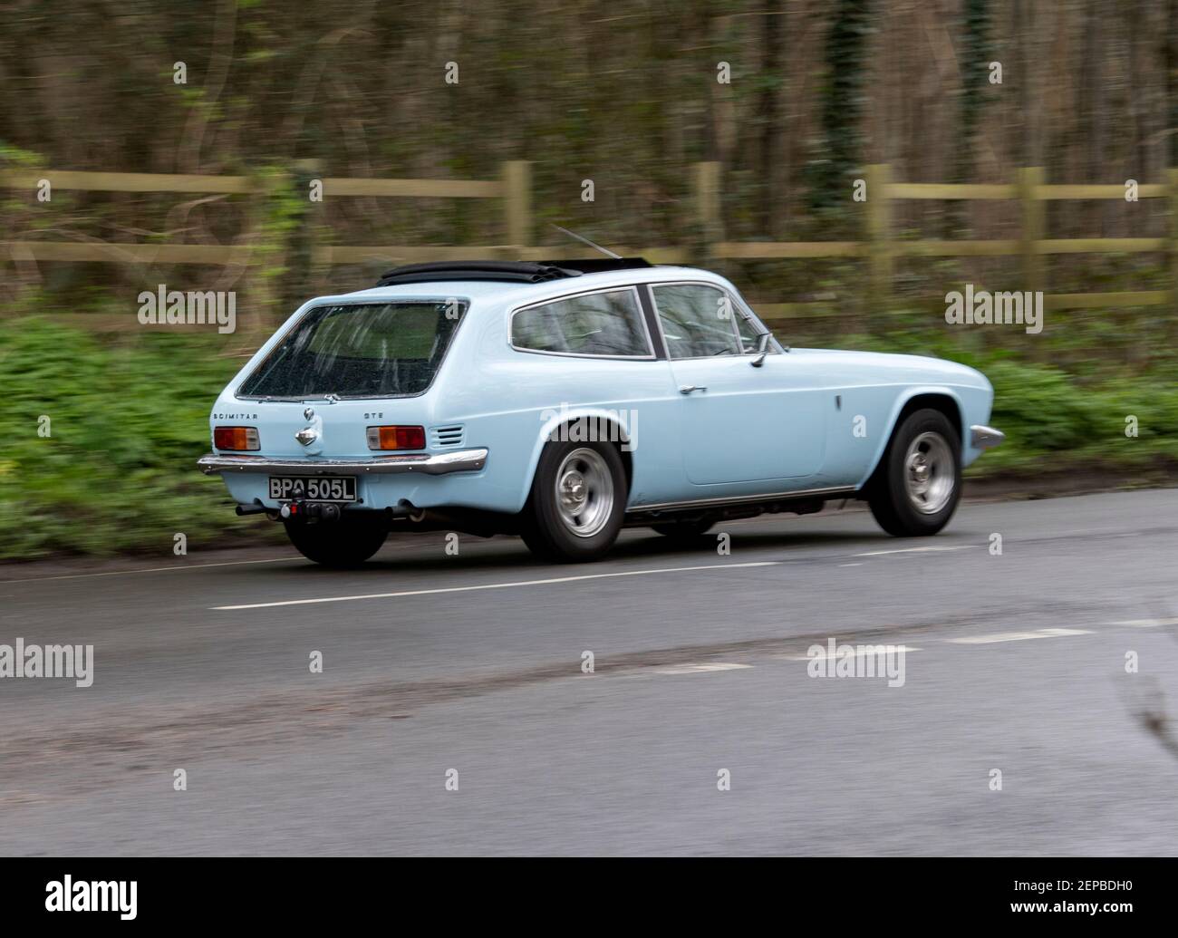 1973 Scimitar GTE classic British sports car Stock Photo - Alamy