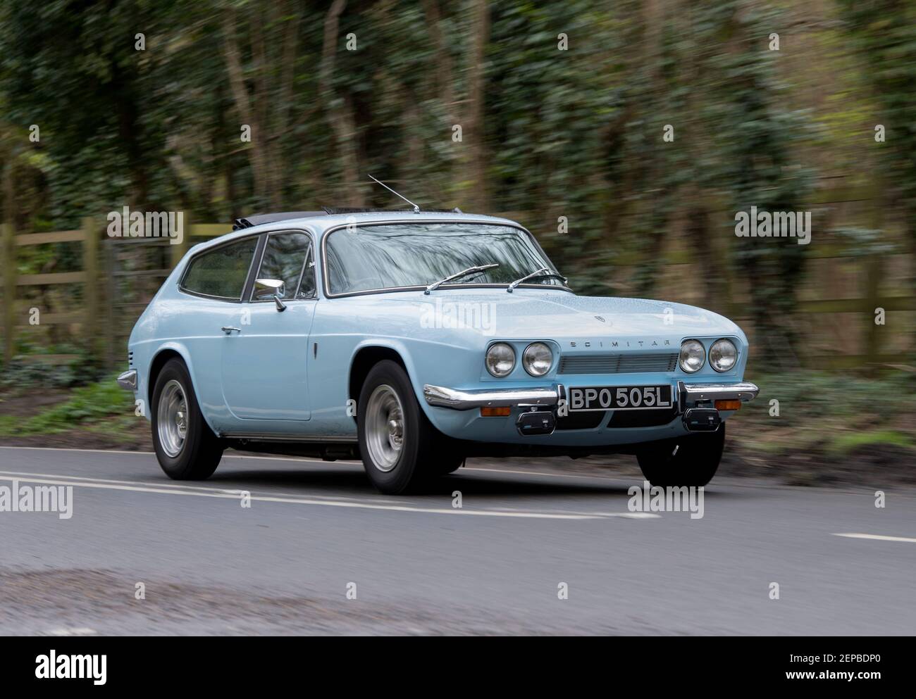 1973 Scimitar GTE classic British sports car Stock Photo - Alamy