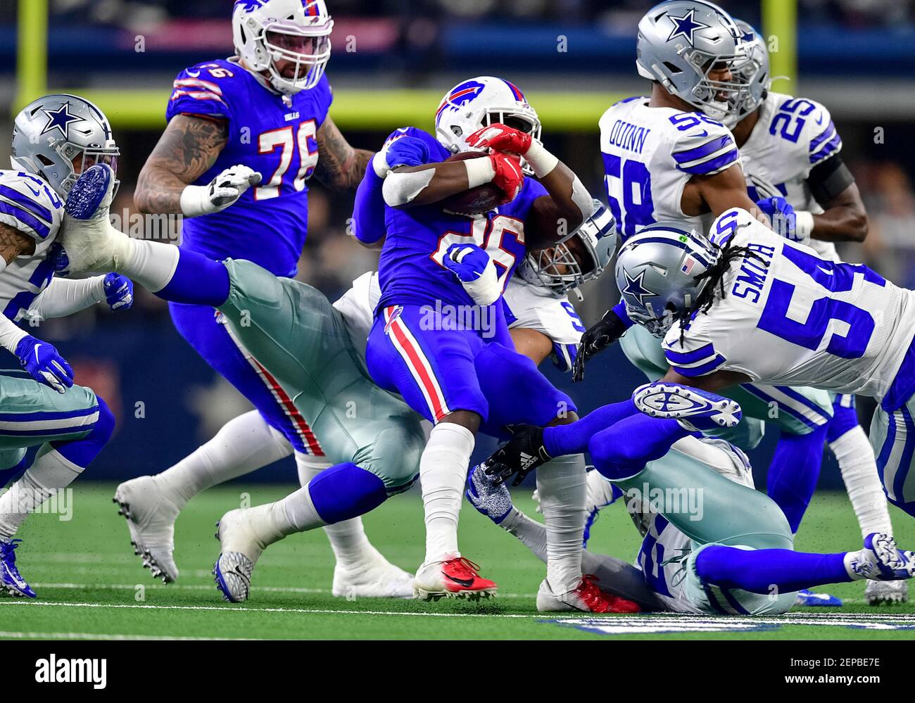 November 28th, 2019:.Buffalo Bills running back Devin Singletary (26 ...