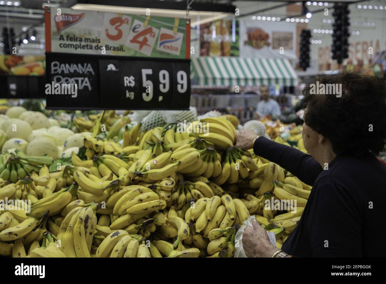 Customer movement in a supermarket in the south of São Paulo, Brazil on ...