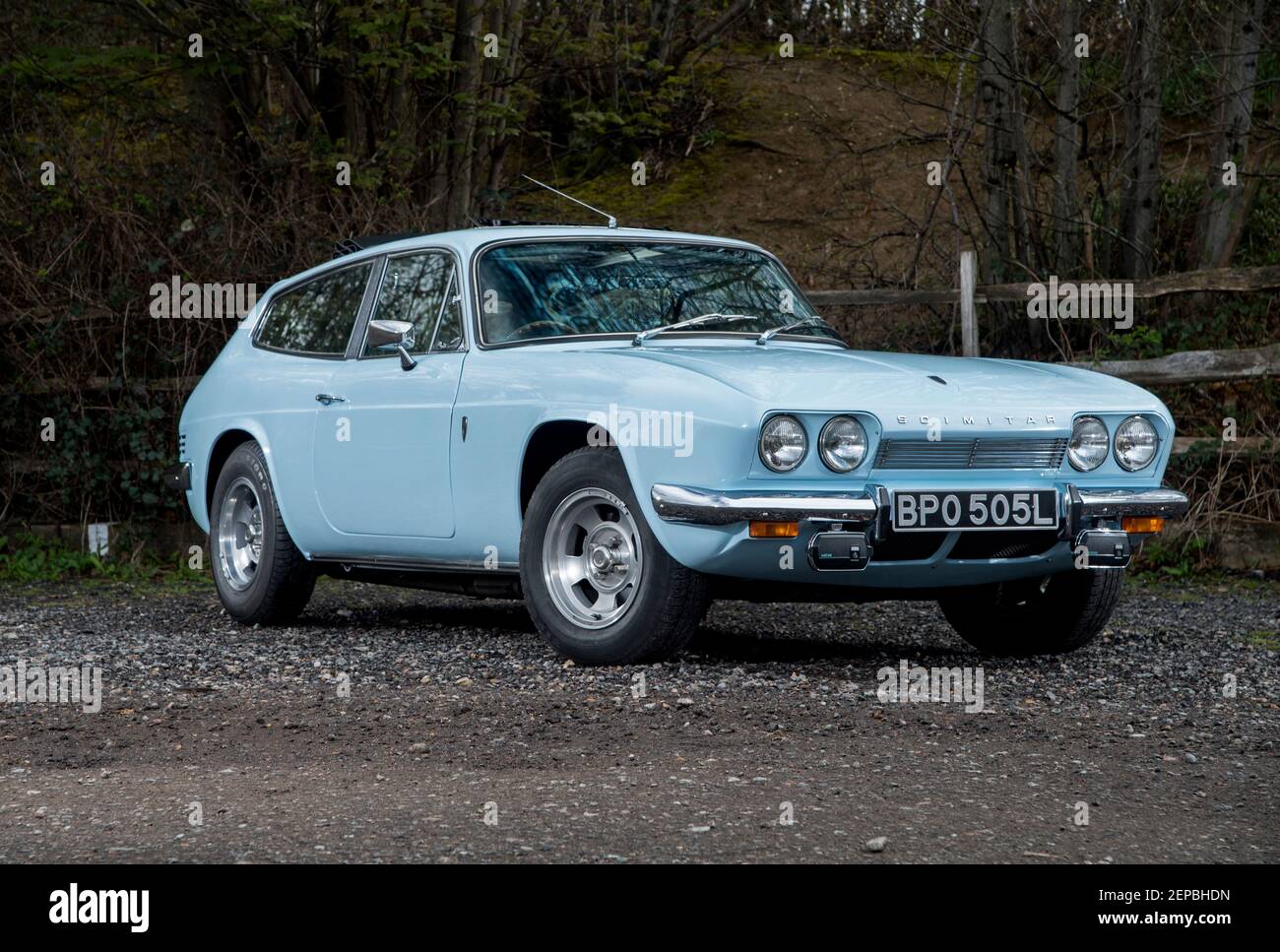1973 Scimitar GTE classic British sports car Stock Photo - Alamy