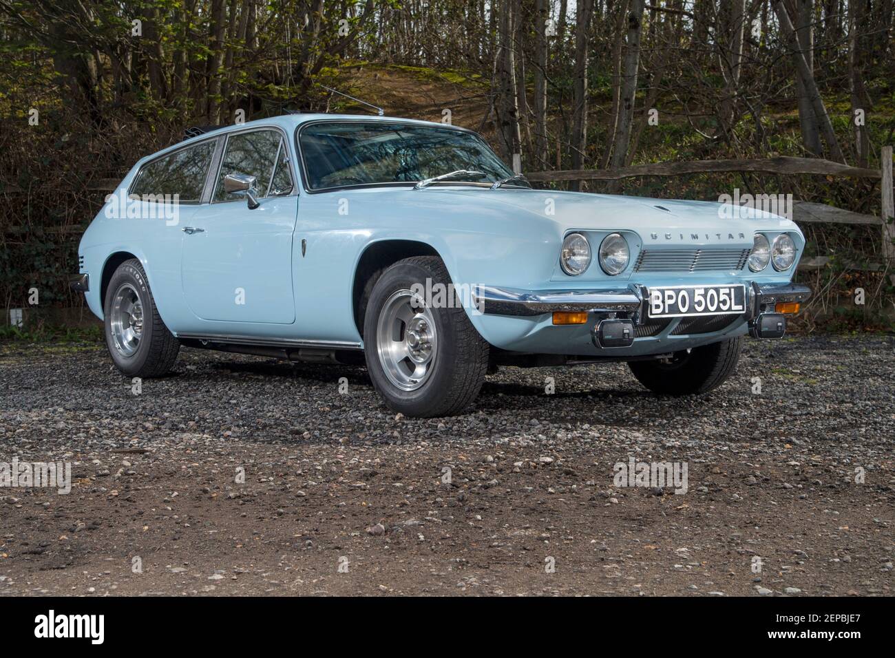 1973 Scimitar GTE classic British sports car Stock Photo - Alamy