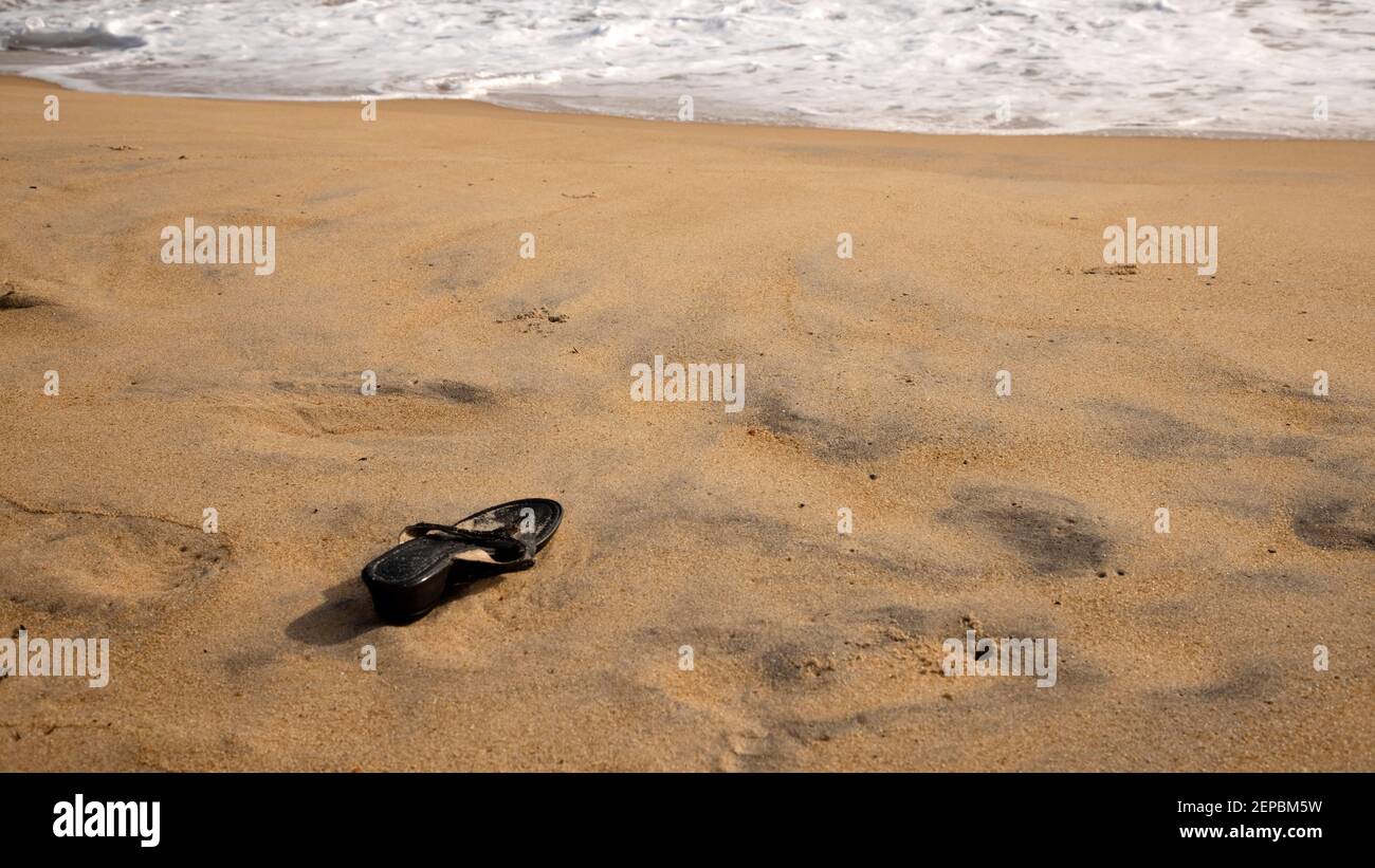 Monrovia Liberia Atlantic ocean beach trash pollution. Monrovia ...