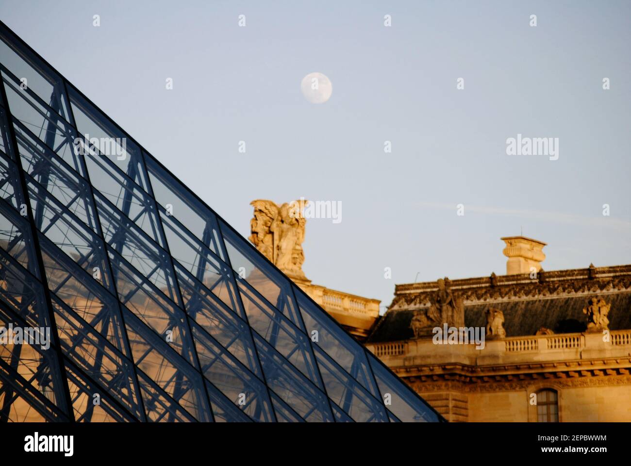 Louvre Pyramid, Paris Stock Photo - Alamy