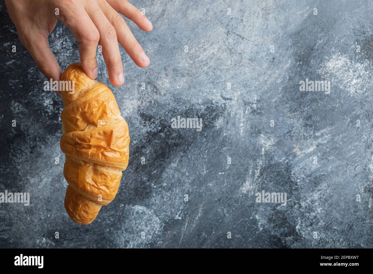 Tasty fresh croissant on hi-res stock photography and images - Alamy