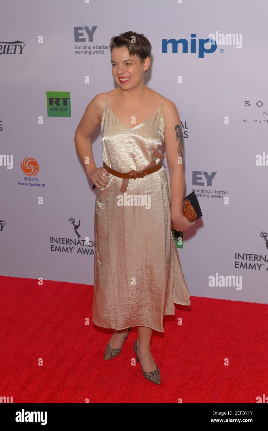 Violet Macdonald attends the 2019 International Emmy Awards at New York ...