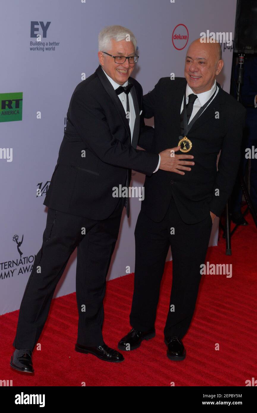 Roberto Rios and Claudio Torres attend the 2019 International Emmy ...