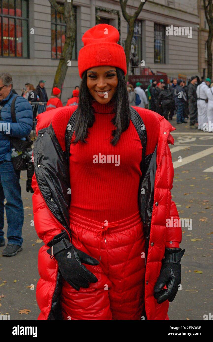 Ciara attends the 93rd Annual Macy's Thanksgiving Day Parade in New ...